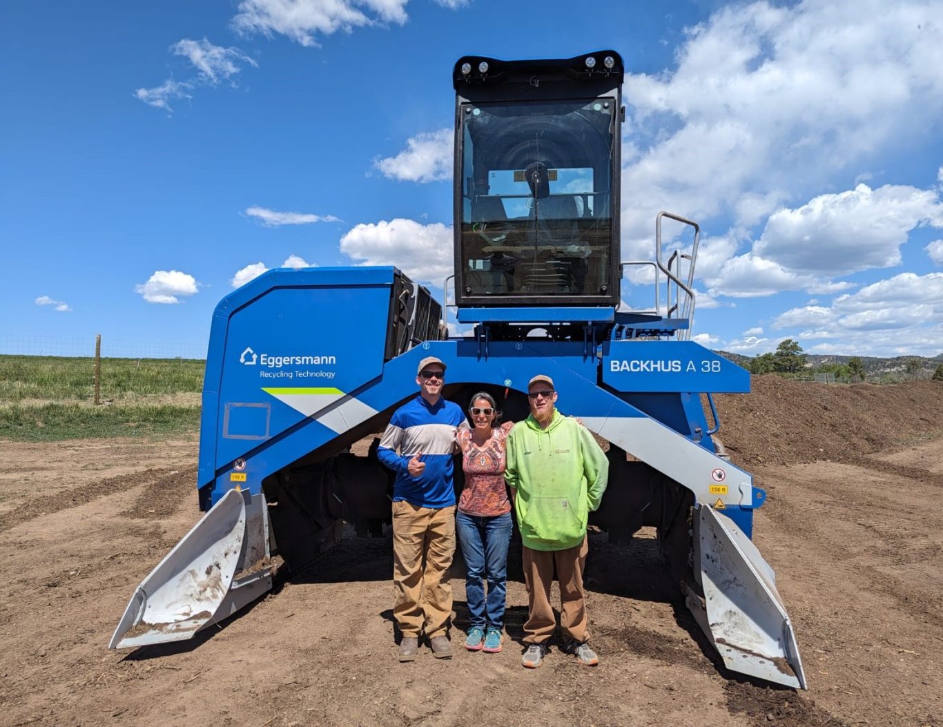 Table to Farm Compost Turns Food Scraps into Compost with Its BACKHUS A38 Turner - Ecoverse